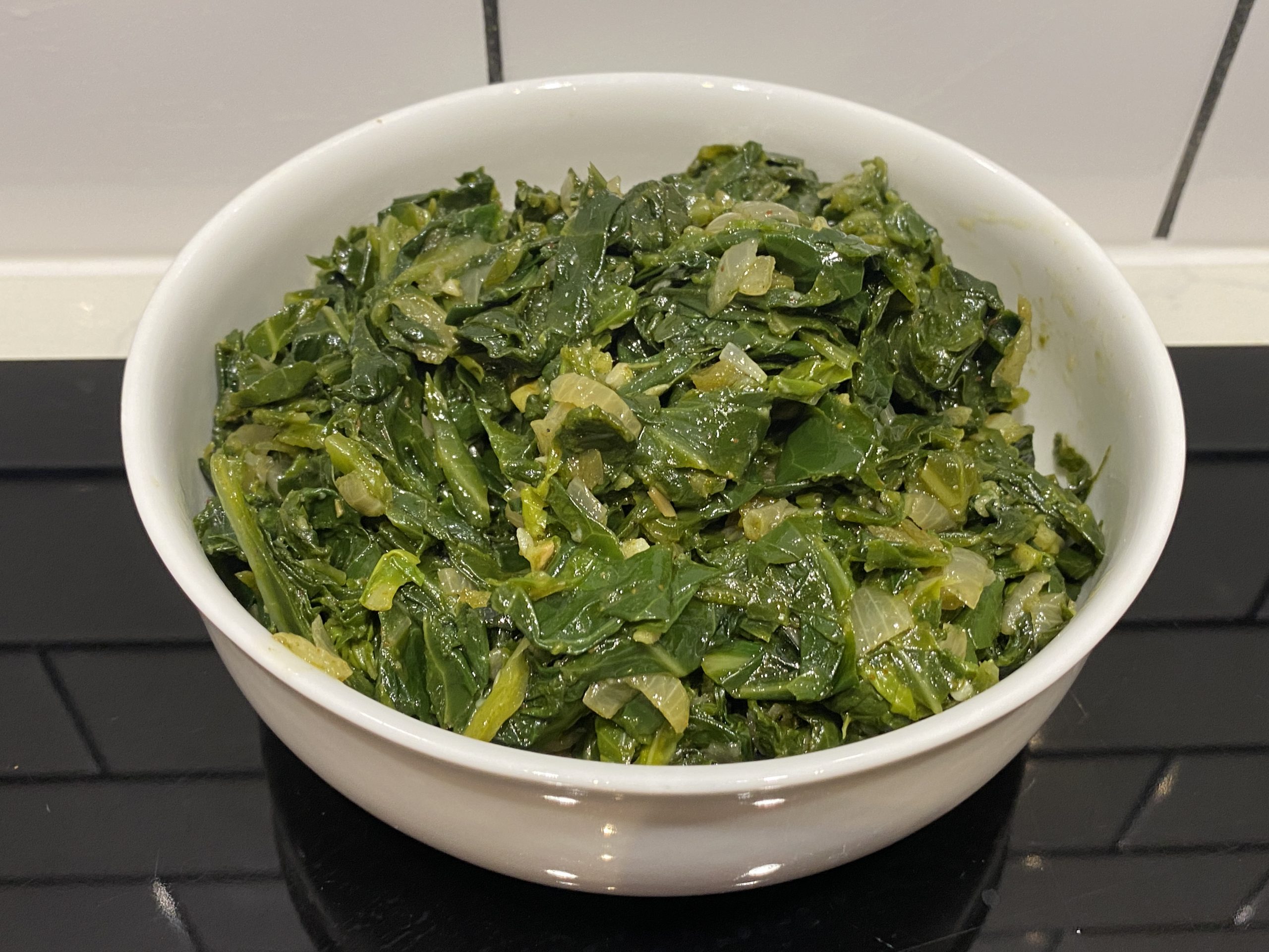 Ethiopia- Gomen Wat Recipe - Where in the World is Lianna